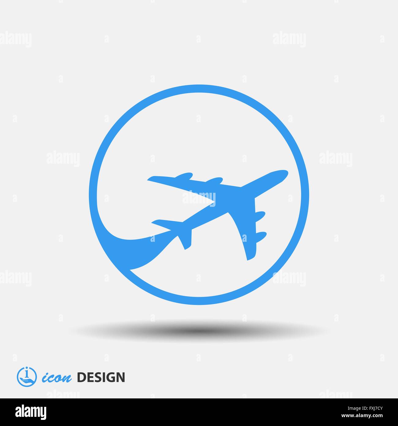 Pictograph of airplane Stock Vector Image & Art - Alamy