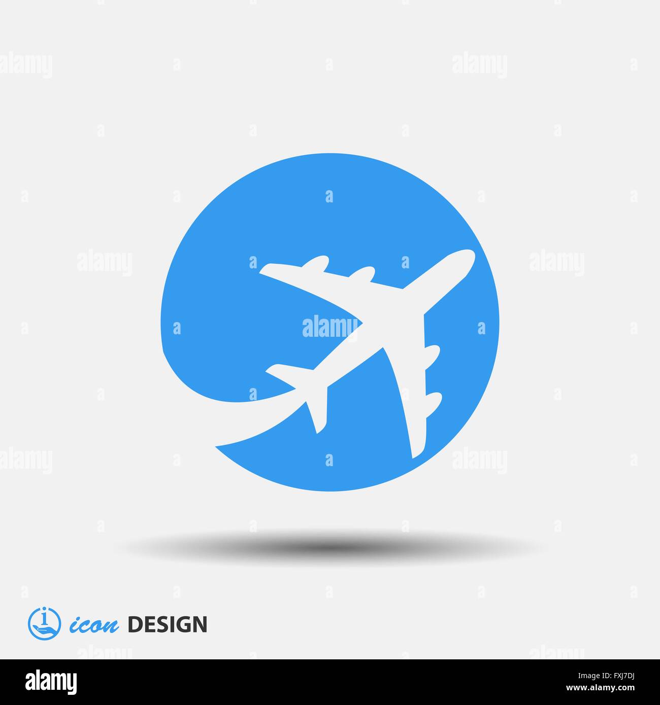 Pictograph of airplane Stock Vector Image & Art - Alamy