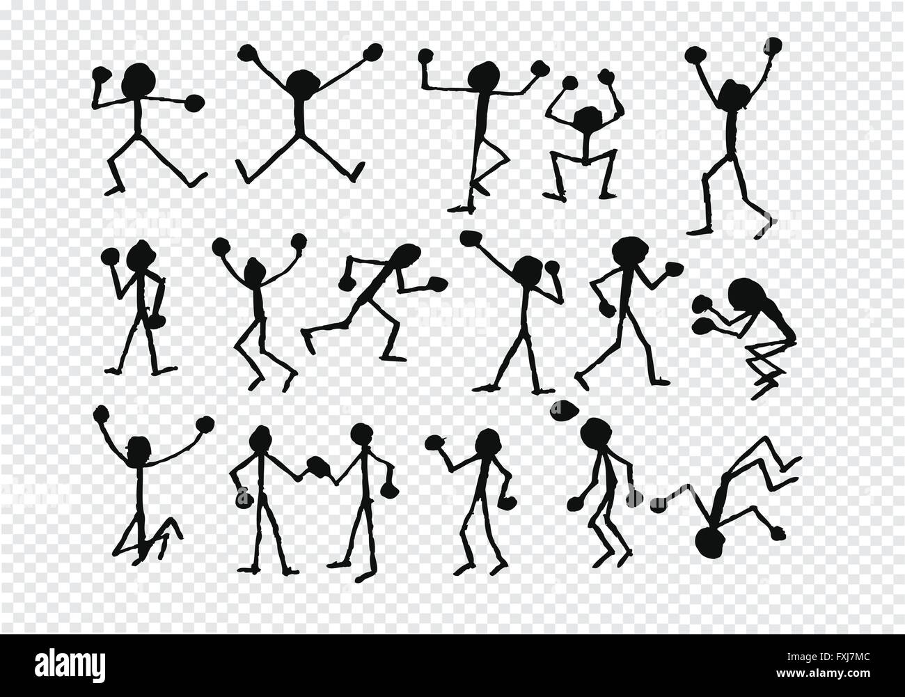 people activity icons in illustration Stock Vector Image & Art - Alamy