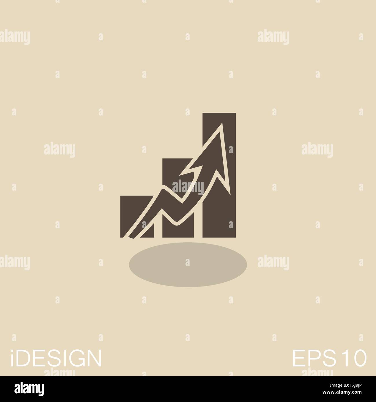 Pictograph of graph Stock Vector Image & Art - Alamy