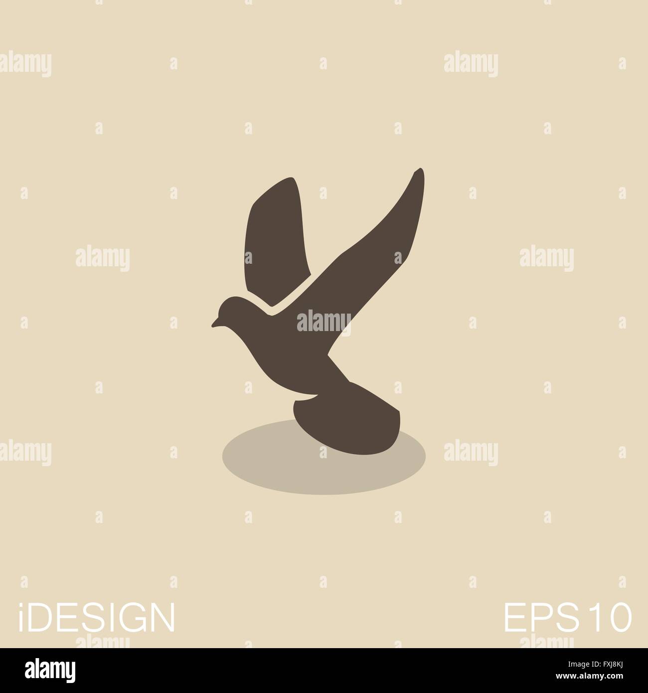 Pictograph of bird Stock Vector Image & Art - Alamy