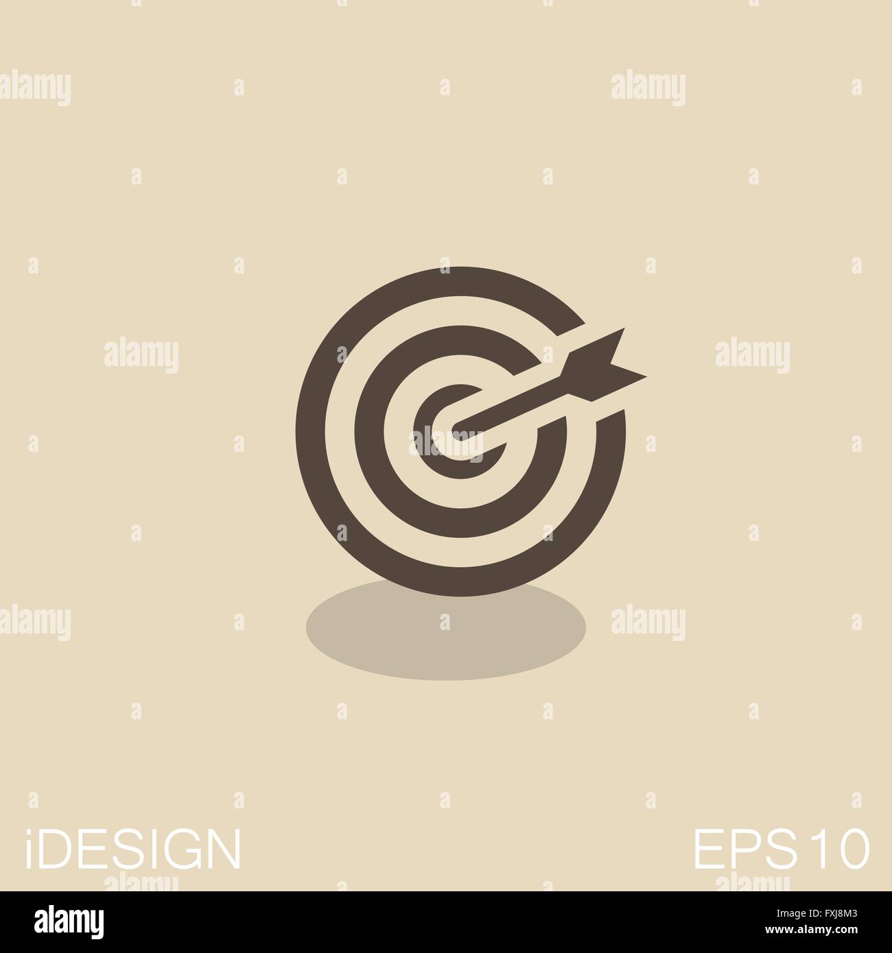 Pictograph of target Stock Vector Image & Art - Alamy