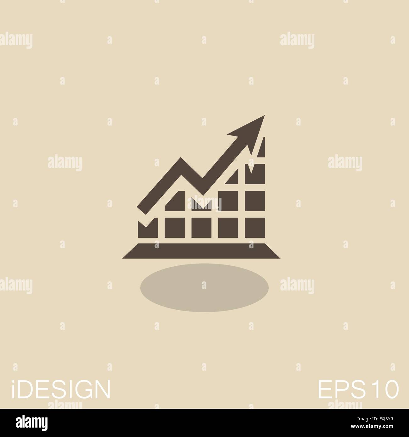 Pictograph of graph Stock Vector Image & Art - Alamy