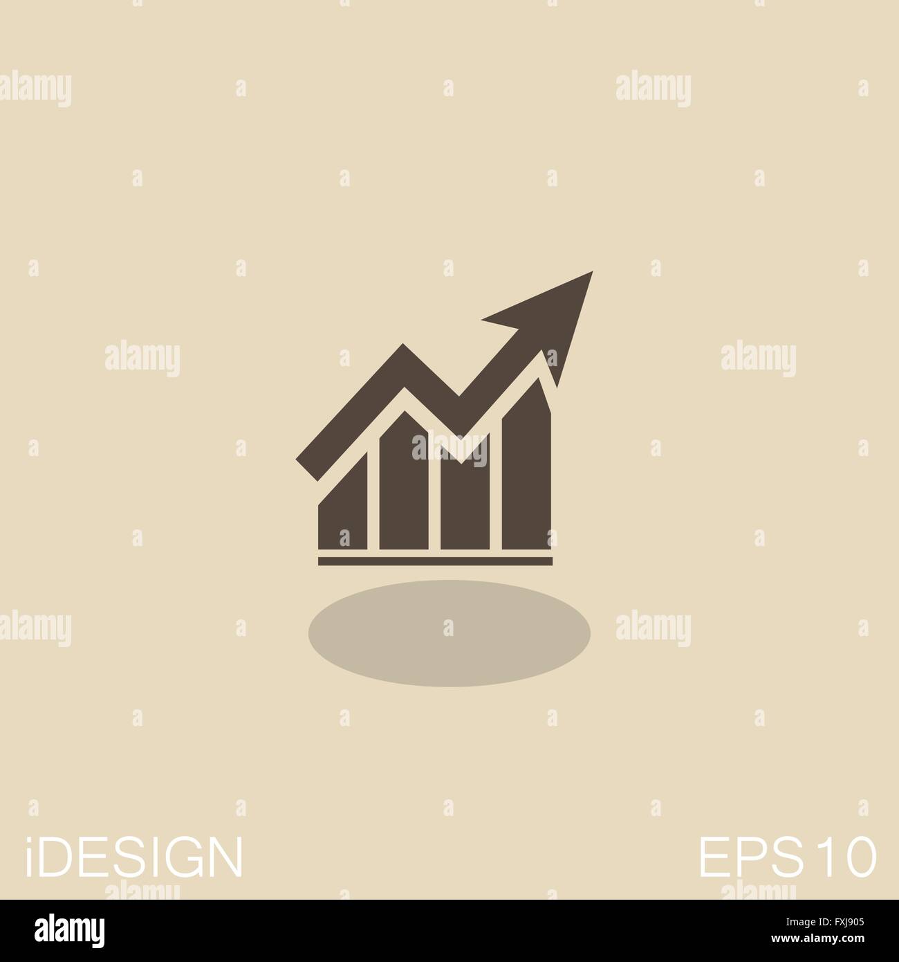 Pictograph of graph Stock Vector Image & Art - Alamy