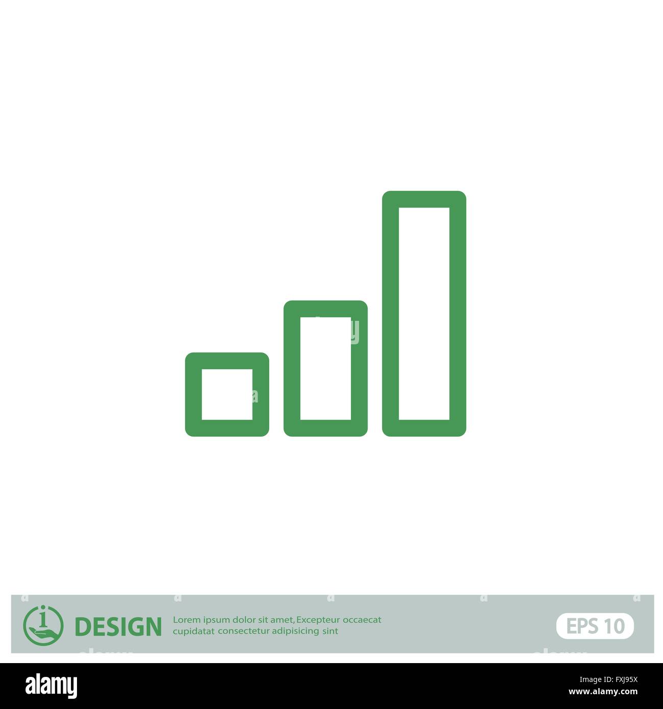 Pictograph of graph Stock Vector Image & Art - Alamy