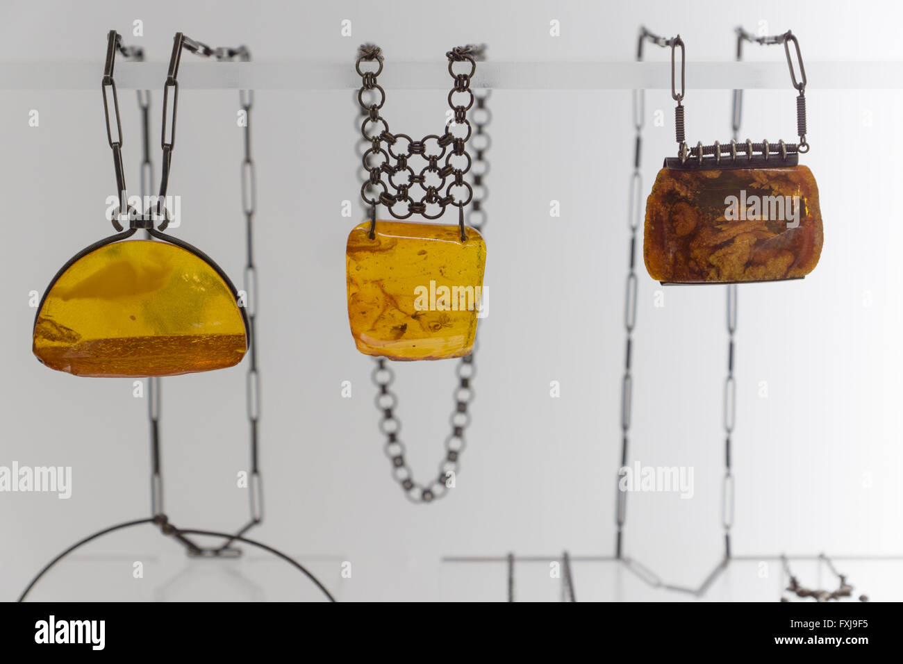 Palanga, Lithuania - August 1, 2015: the exhibits in the museum of ...