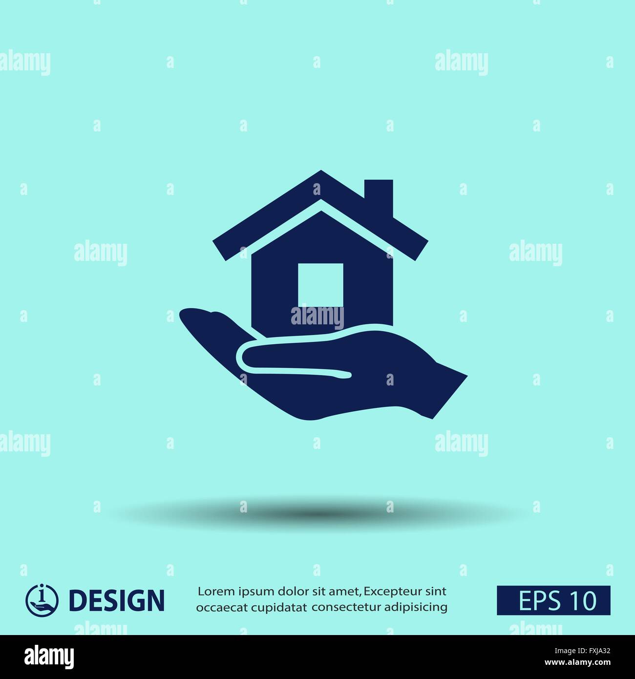 Pictograph of home Stock Vector Image & Art - Alamy
