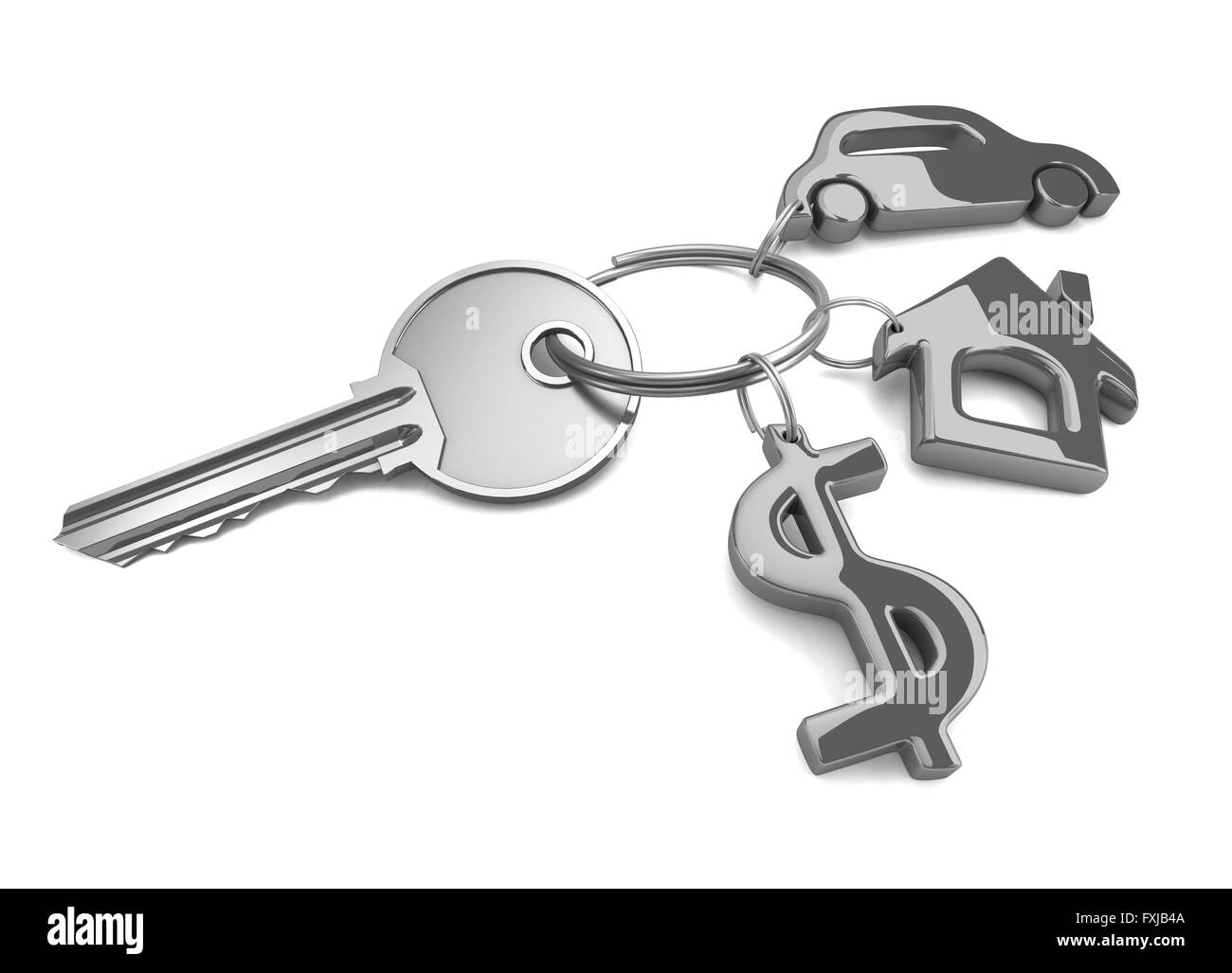 Success key. Concept. 3d illustration Stock Photo - Alamy