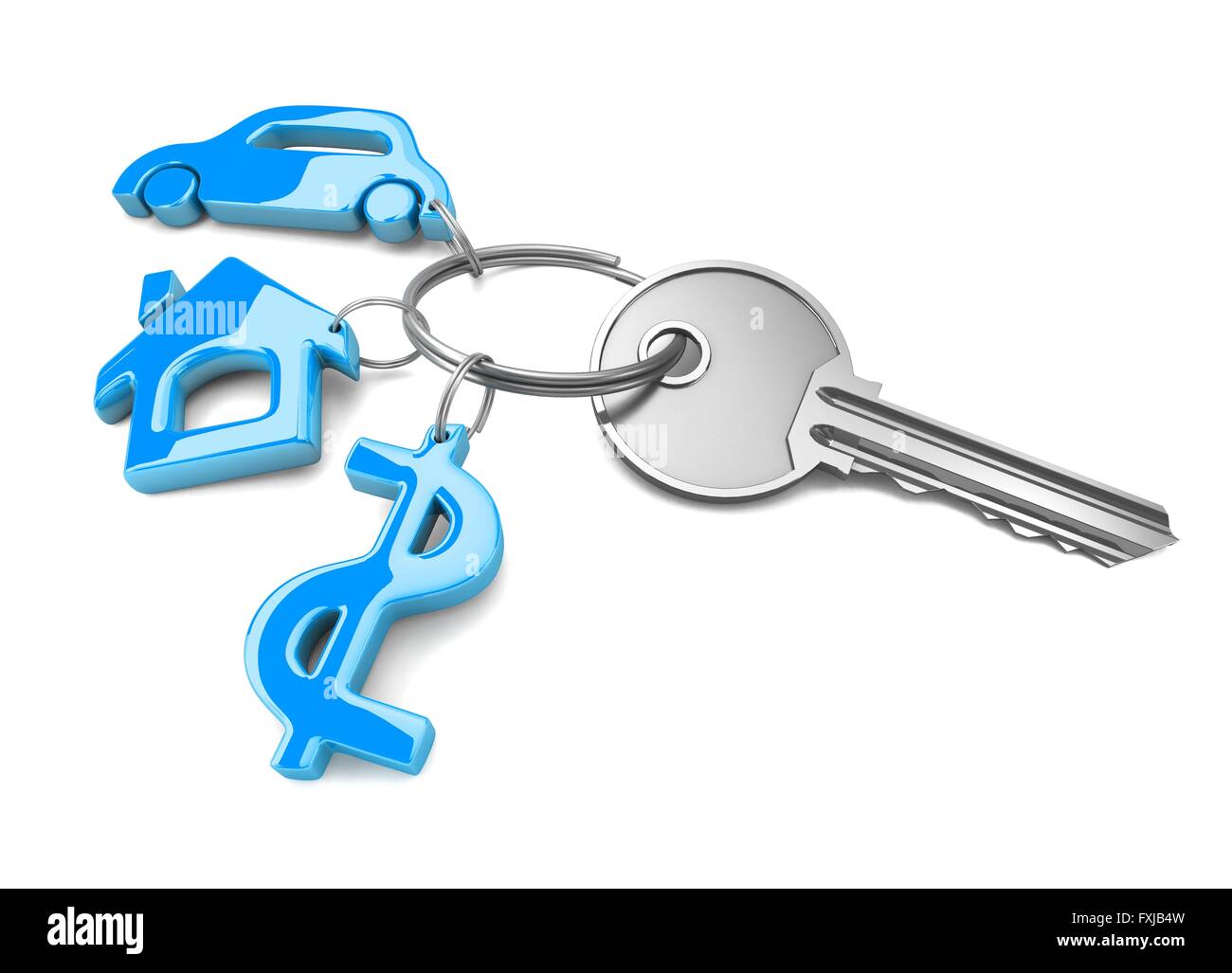 Success key. Concept. 3d illustration Stock Photo - Alamy