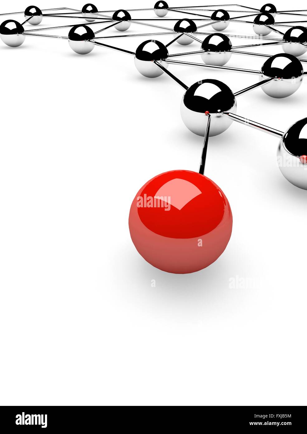 Metaphor of communication. Concept. 3d illustration Stock Photo - Alamy