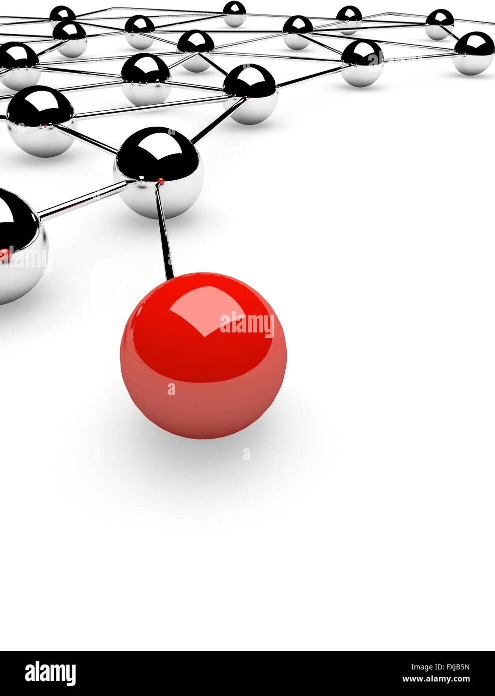 Metaphor of communication. Concept. 3d illustration Stock Photo - Alamy