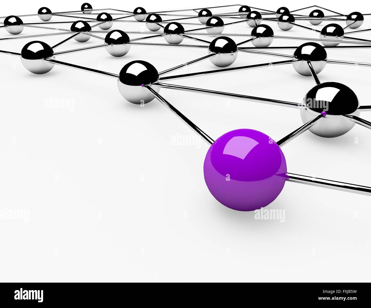 Metaphor of communication. Concept. 3d illustration Stock Photo - Alamy