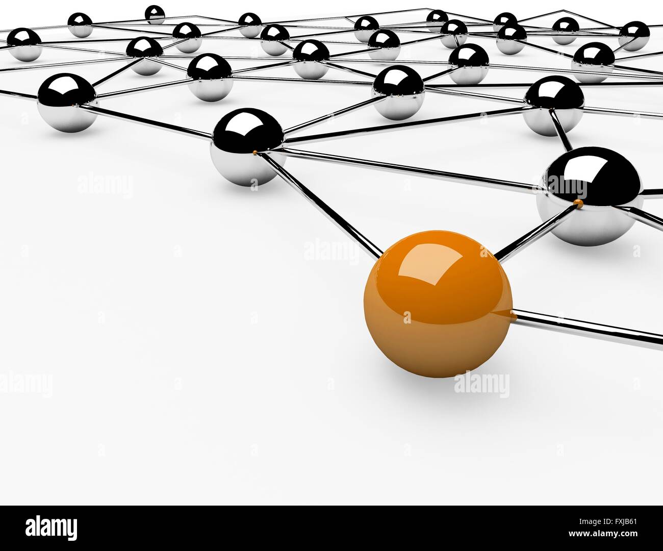 Metaphor of communication. Concept. 3d illustration Stock Photo - Alamy