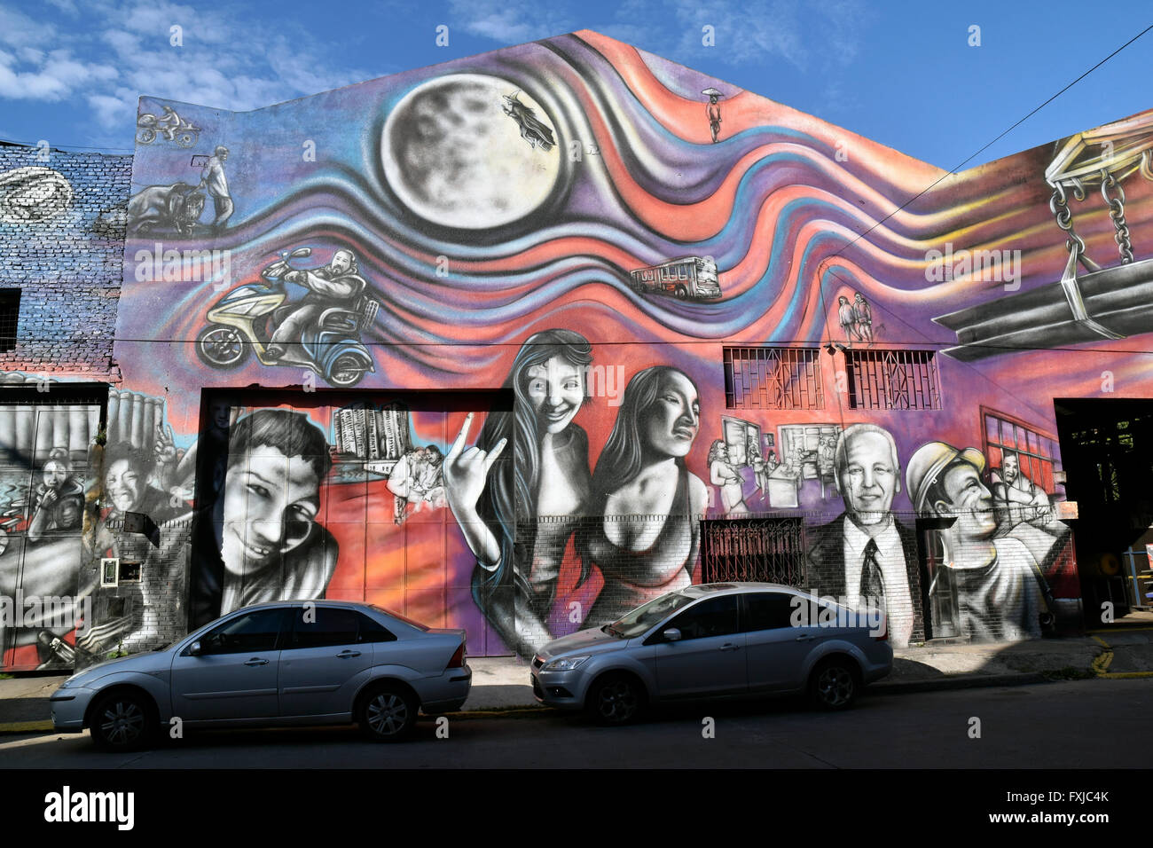 Graffiti portraits hi-res stock photography and images - Alamy
