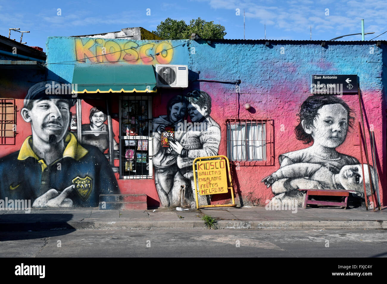 Graffiti art portrait hi-res stock photography and images - Alamy