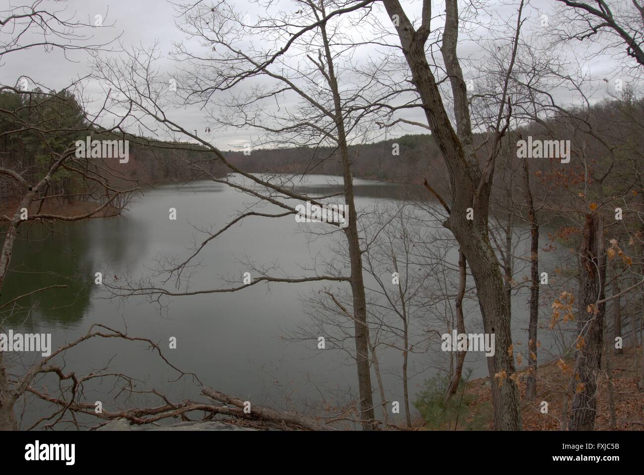 Looking over one of the bays of Prettyboy Reservoir Stock Photo - Alamy