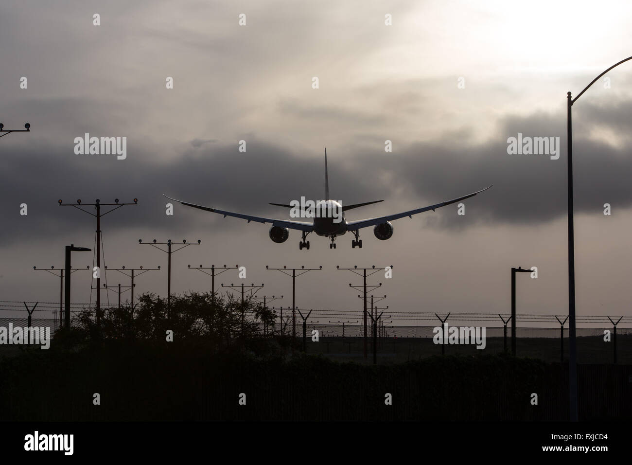 Blue skies behind weather hi-res stock photography and images - Alamy
