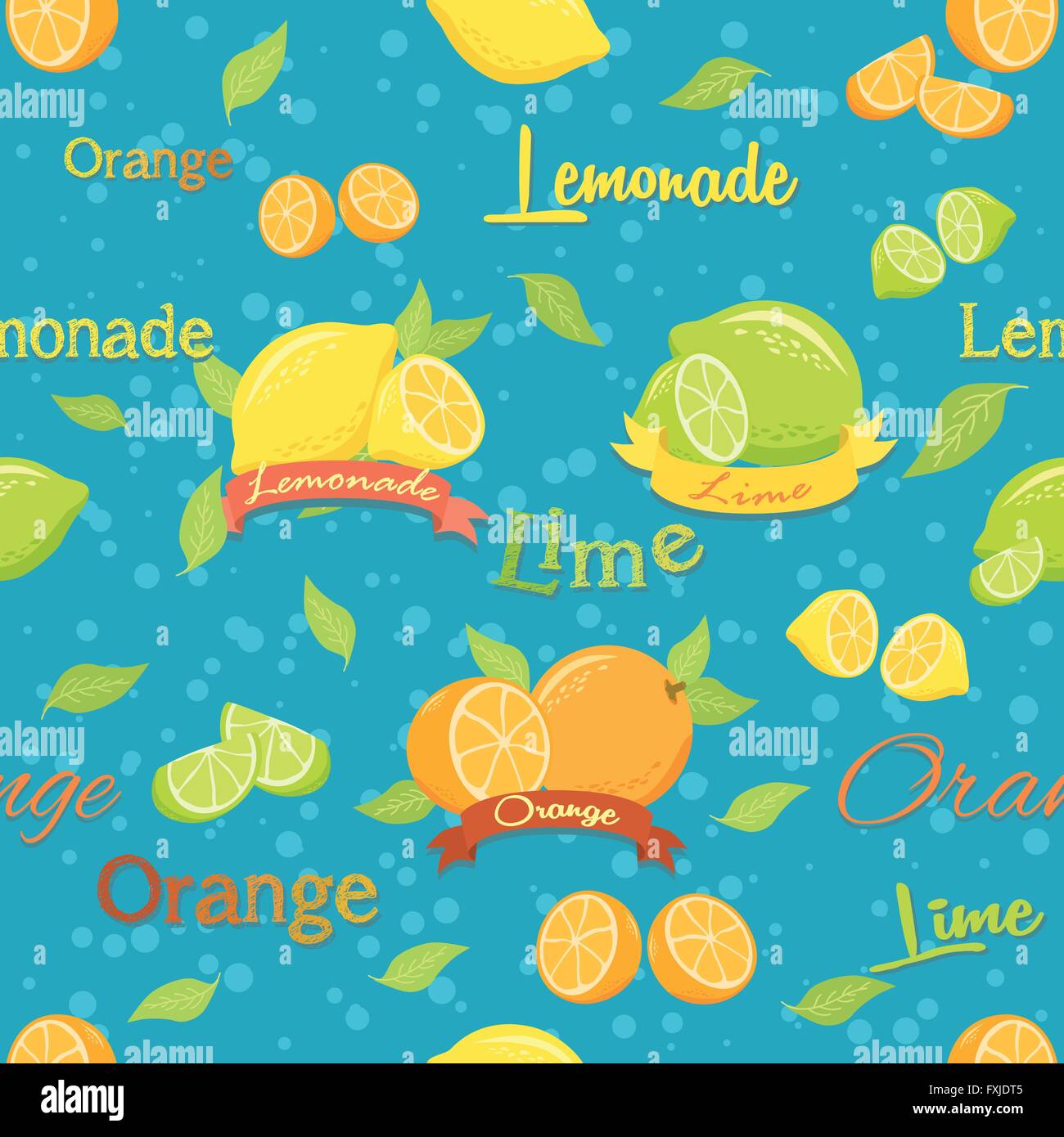 Seamless texture tropical fruit Stock Vector Images - Alamy