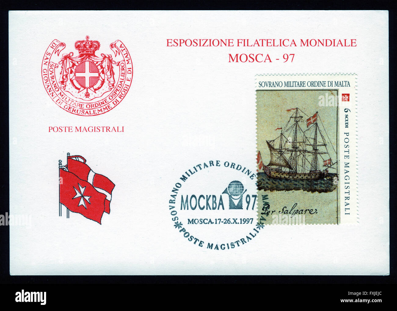 Malta stamp hi-res stock photography and images - Alamy