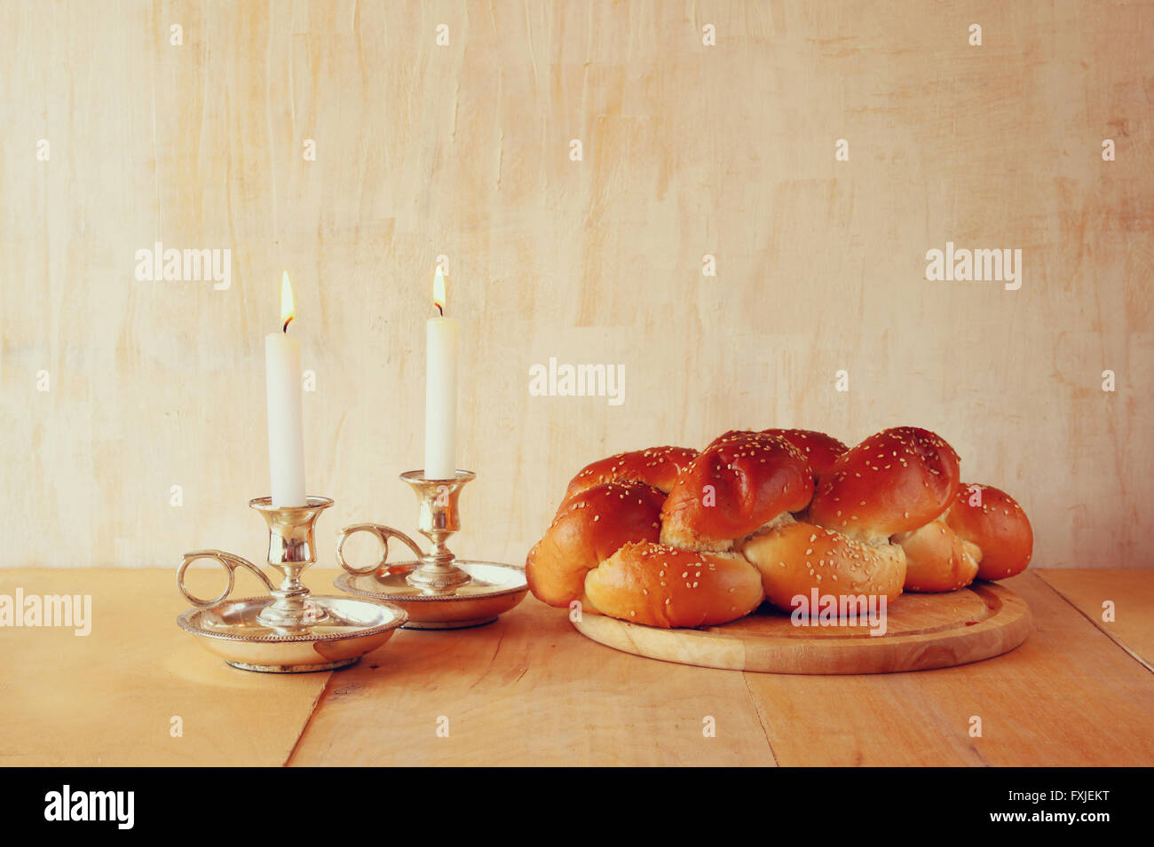 Sabbath image. jewish religion concept Stock Photo - Alamy