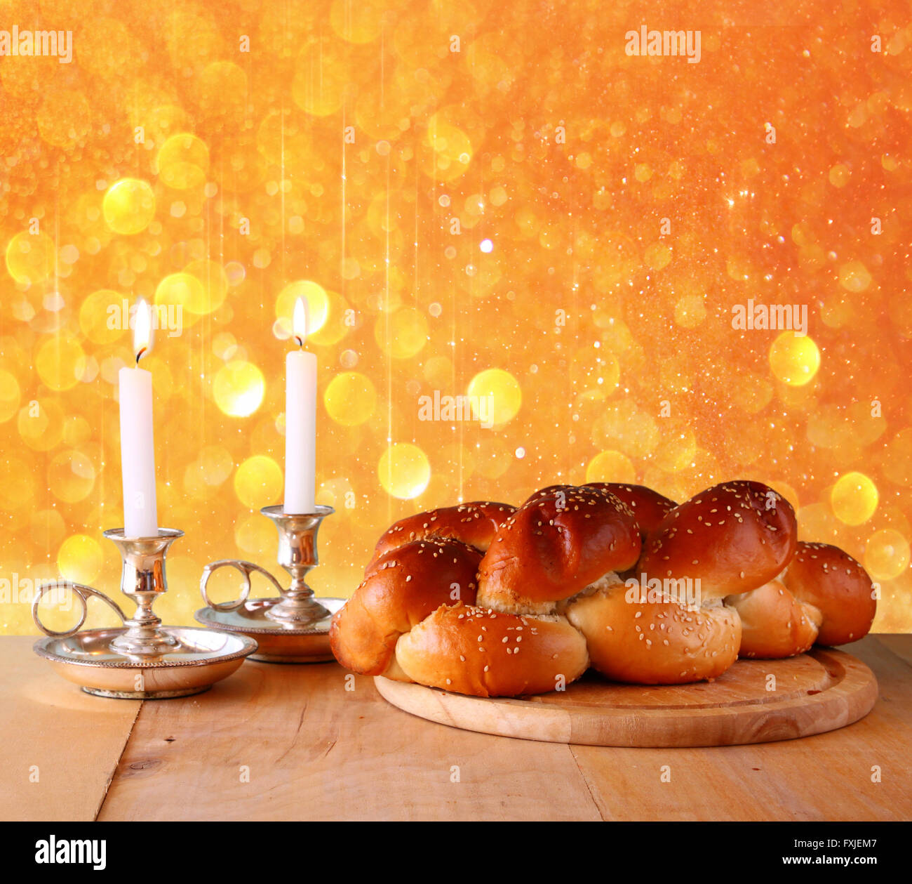 Sabbath image. jewish religion concept Stock Photo - Alamy
