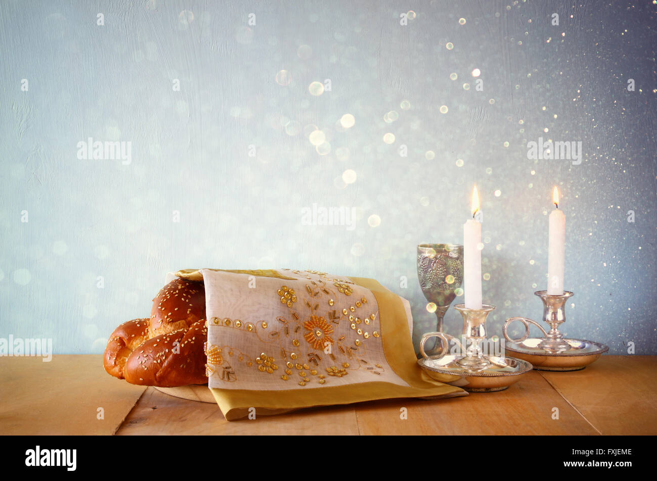 Sabbath image. jewish religion concept Stock Photo - Alamy