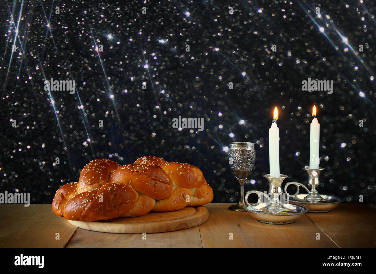 Sabbath image. jewish religion concept Stock Photo - Alamy