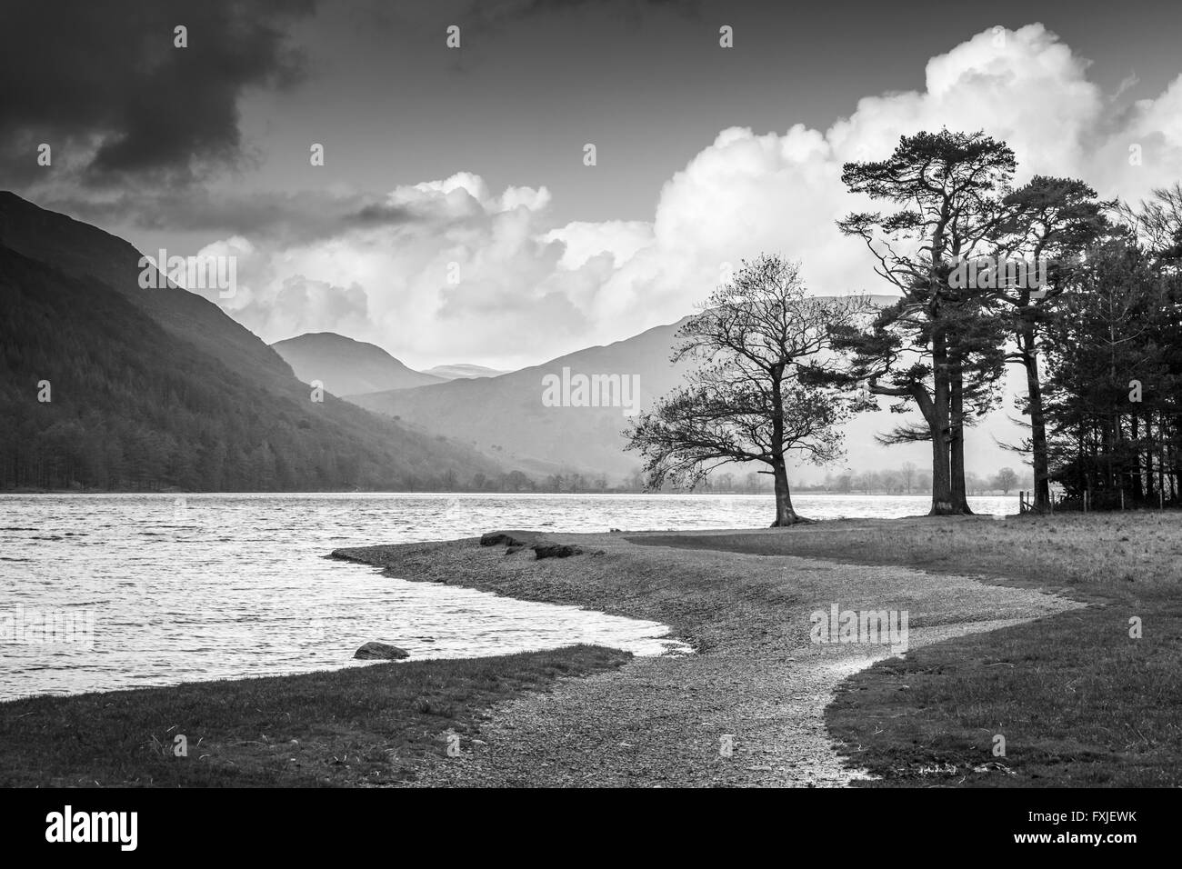 Natural scenery england uk Black and White Stock Photos & Images - Alamy