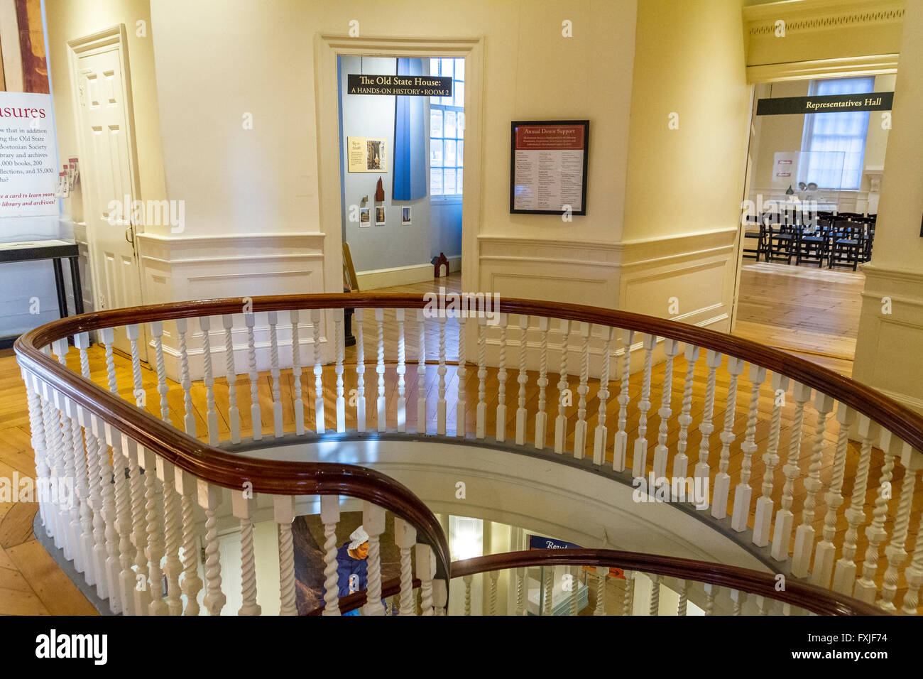 Boston Old State House Interior