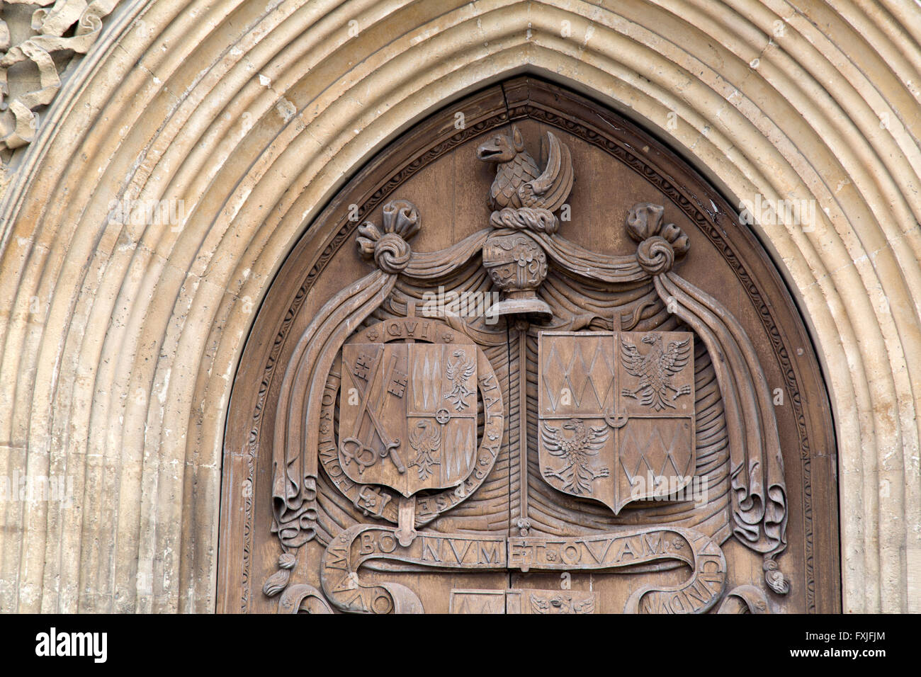 Bath Abbey Door, England, UK Stock Photo - Alamy