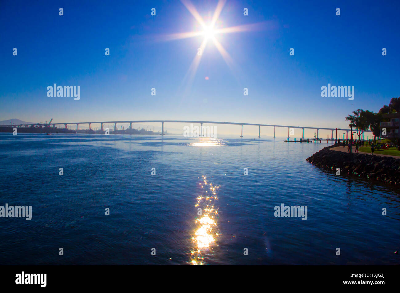 Coronado Bridge, from San Diego Stock Photo - Alamy