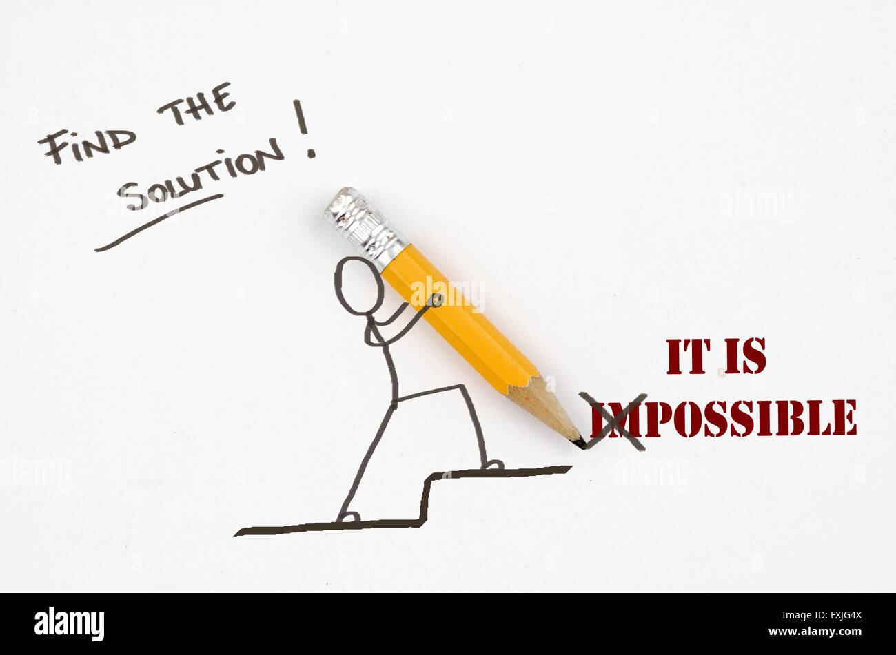 Find the solution! It is possible - Concept Stock Photo - Alamy