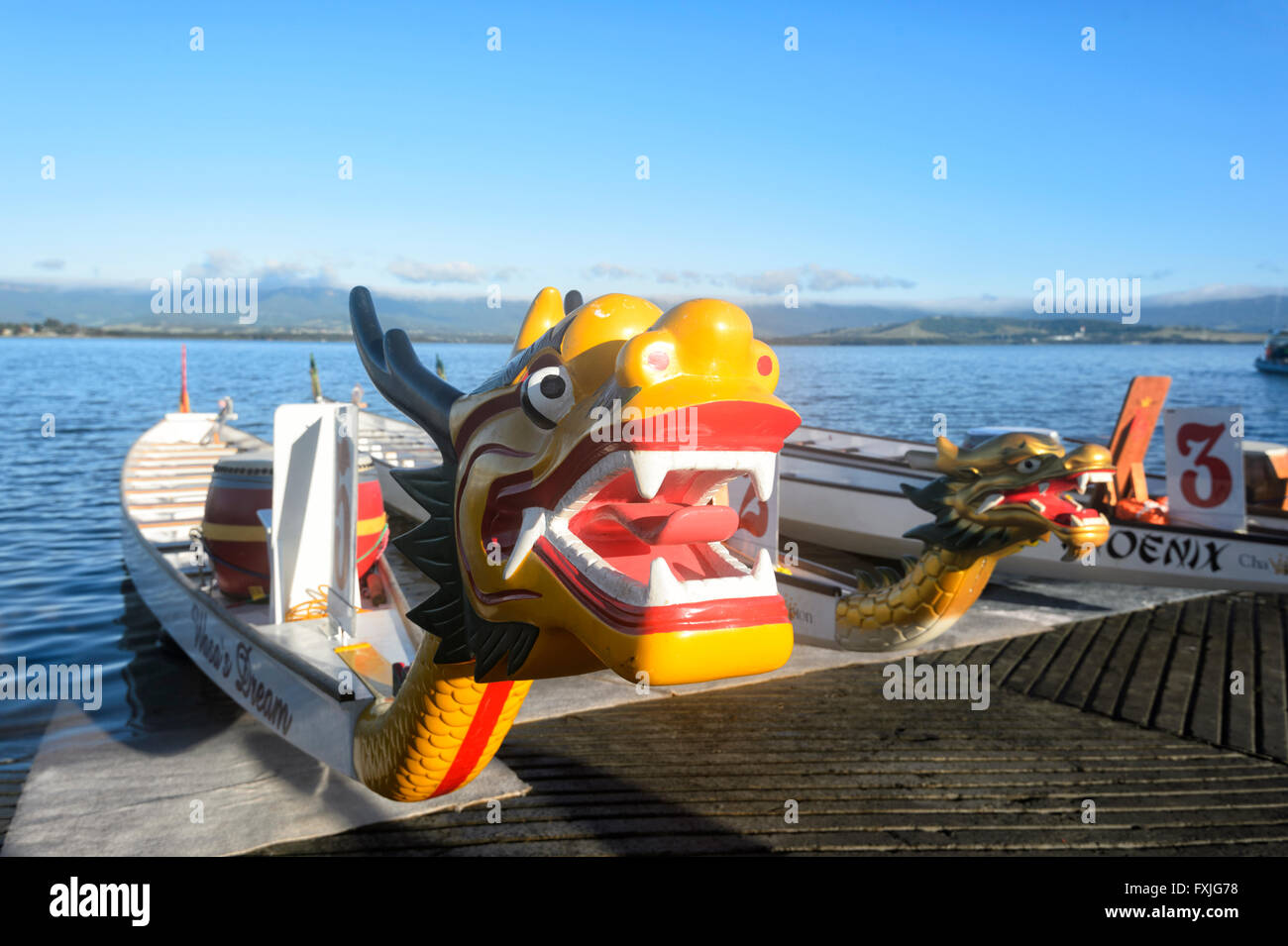 Australian dragon boat hi-res stock photography and images - Alamy