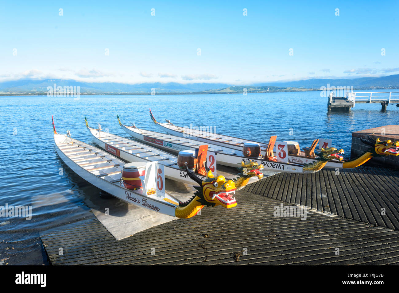 Australian dragon boat hi-res stock photography and images - Alamy