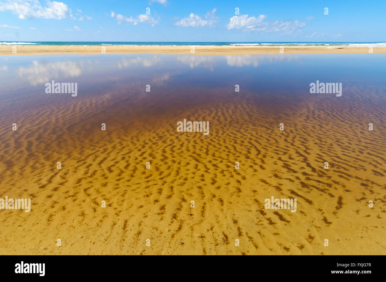 Eurong Beach, Fraser Island, World Heritage Area, Queensland, Australia ...