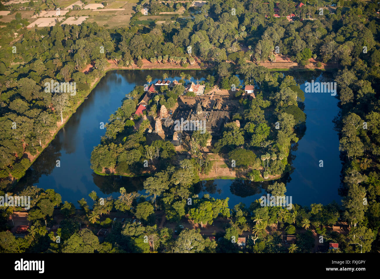 Roluos group temples hi-res stock photography and images - Alamy