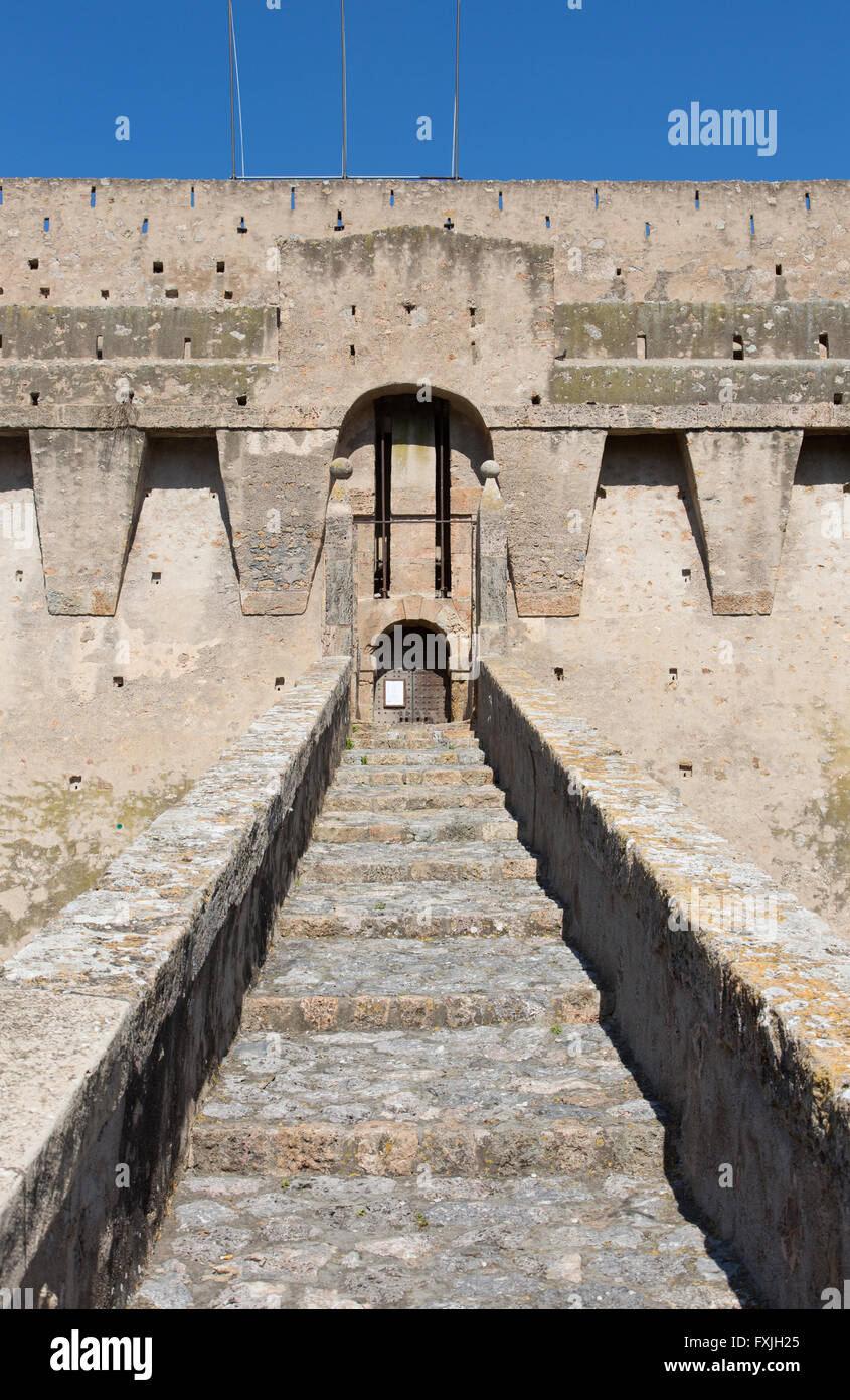 Spanish fortress in Porto Santo Stefano, Tuscany, Italy Stock Photo - Alamy