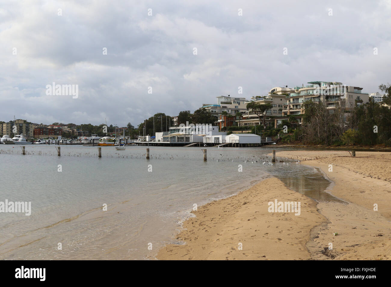 Gunnamatta Bay and Gunnamatta Park, Cronulla Stock Photo - Alamy
