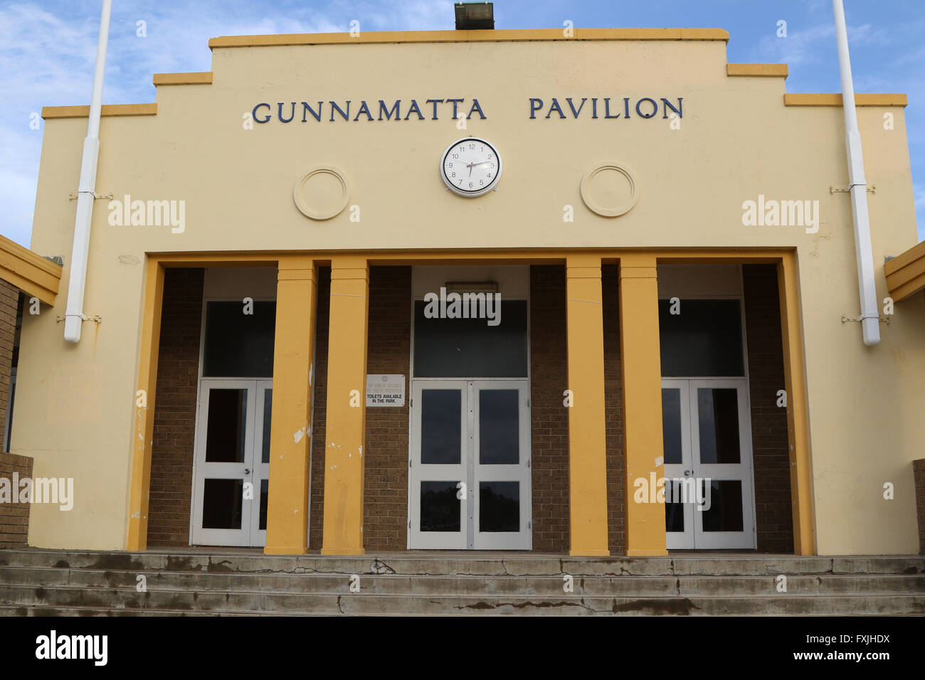 Gunnamatta Pavilion, Gunnamatta Park, Cronulla, Sydney Stock Photo - Alamy
