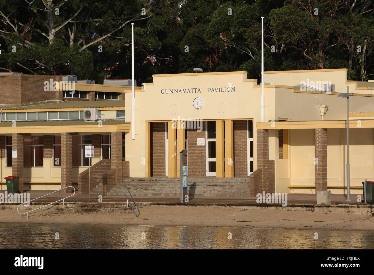 Gunnamatta Pavilion, Gunnamatta Park, Cronulla, Sydney Stock Photo - Alamy