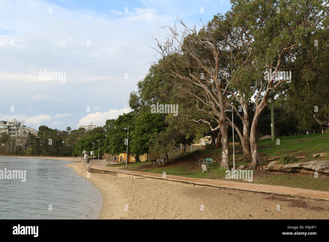 Gunnamatta Bay and Gunnamatta Park, Cronulla Stock Photo - Alamy