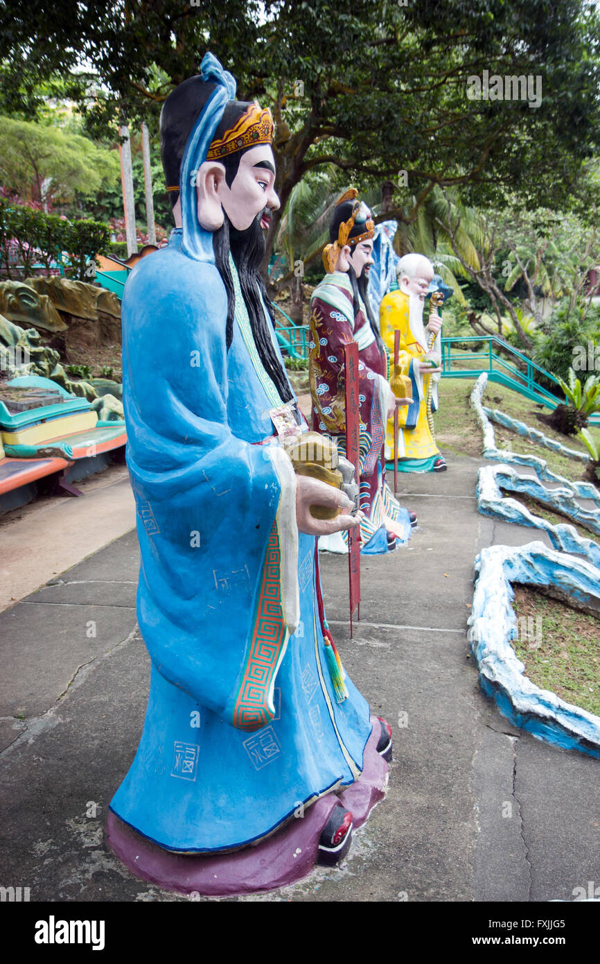 Chinese Gods of prosperity and fortune Stock Photo - Alamy