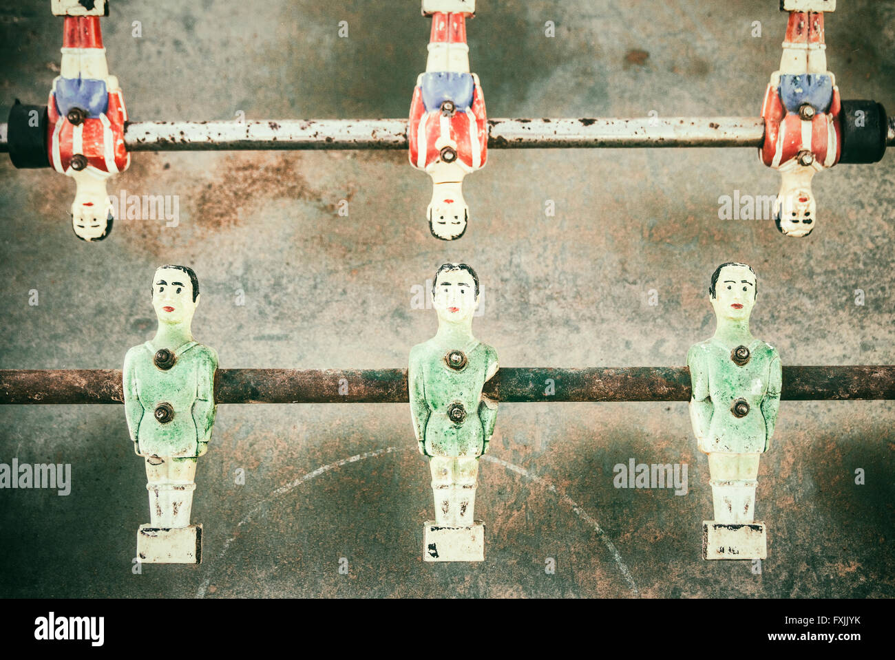 Broken table football hi-res stock photography and images - Alamy