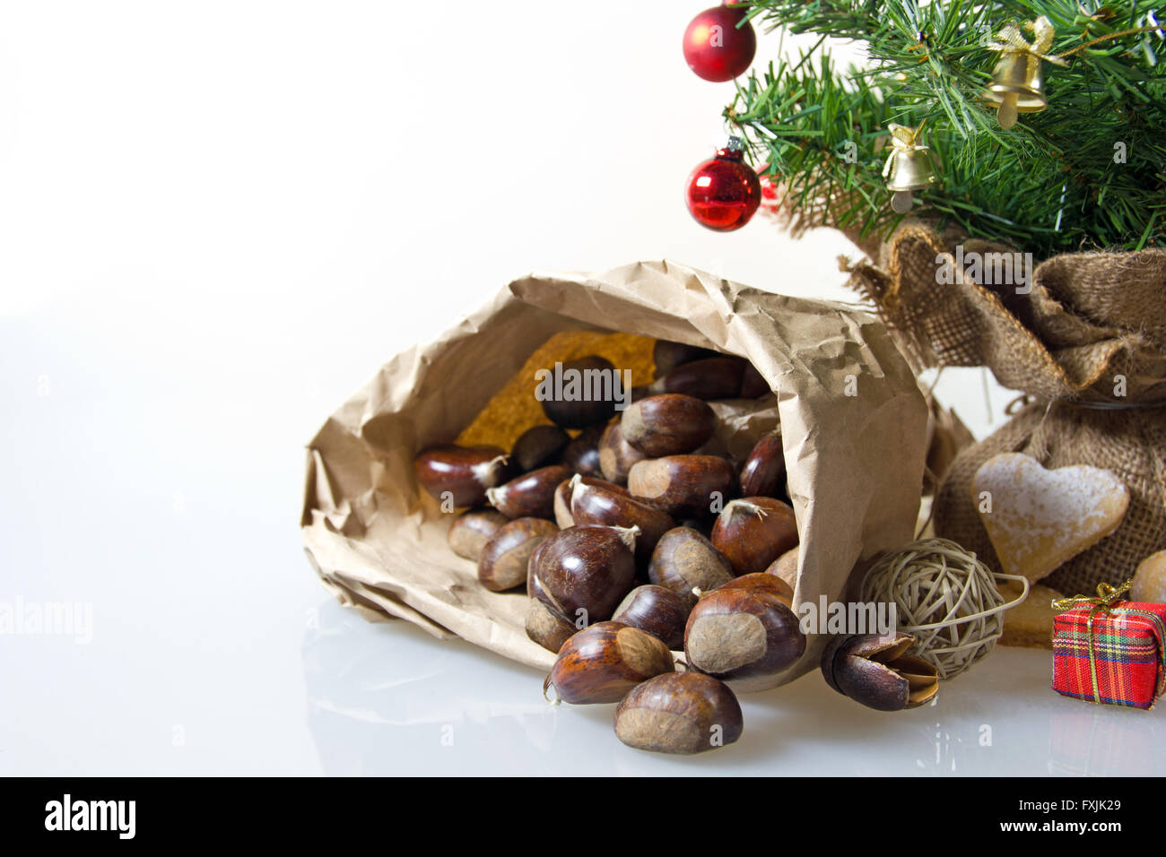 Bag of chestnuts hi-res stock photography and images - Alamy