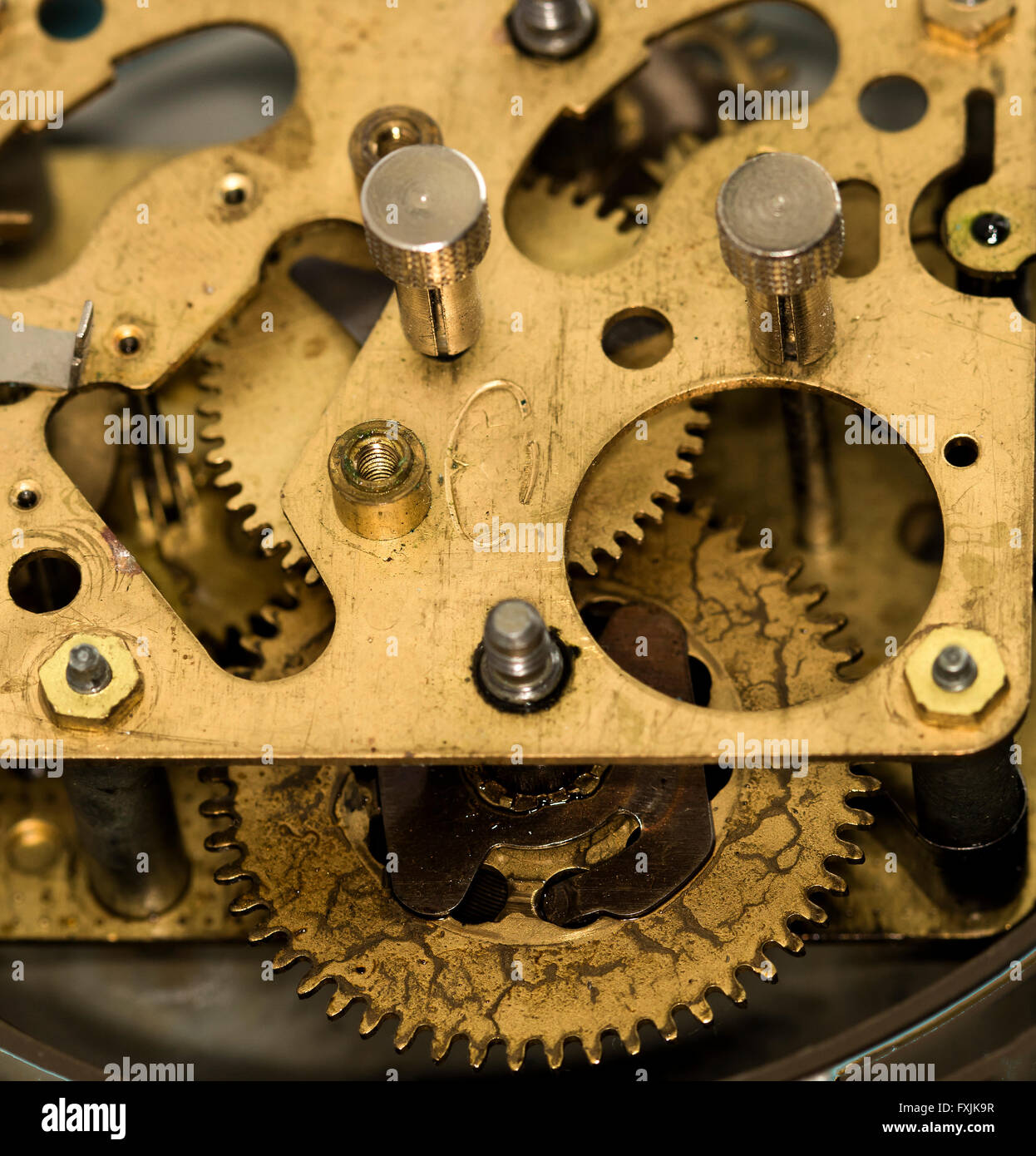 Alarm clock clockwork isolated hi-res stock photography and images - Alamy