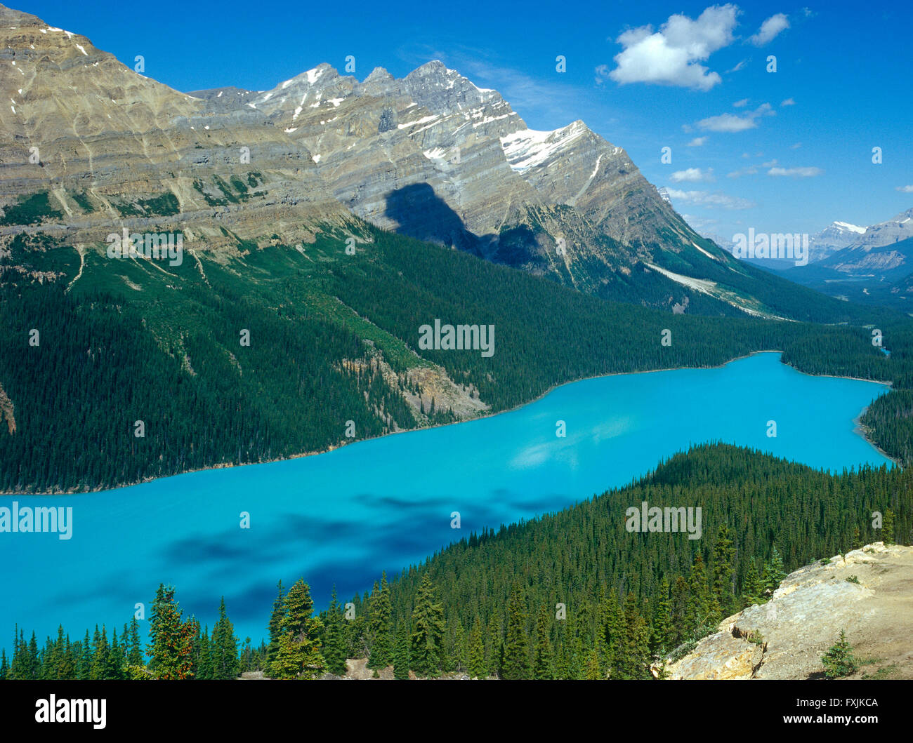 Peyto Lake, Banff National Park, Alberta, Canada Stock Photo - Alamy