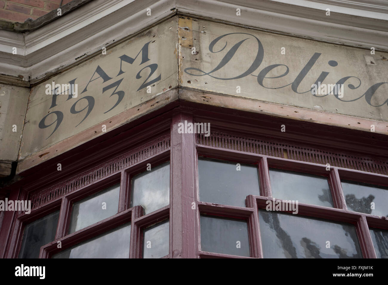 Old signs remaining in traditional buildings in Hampstead Village ...