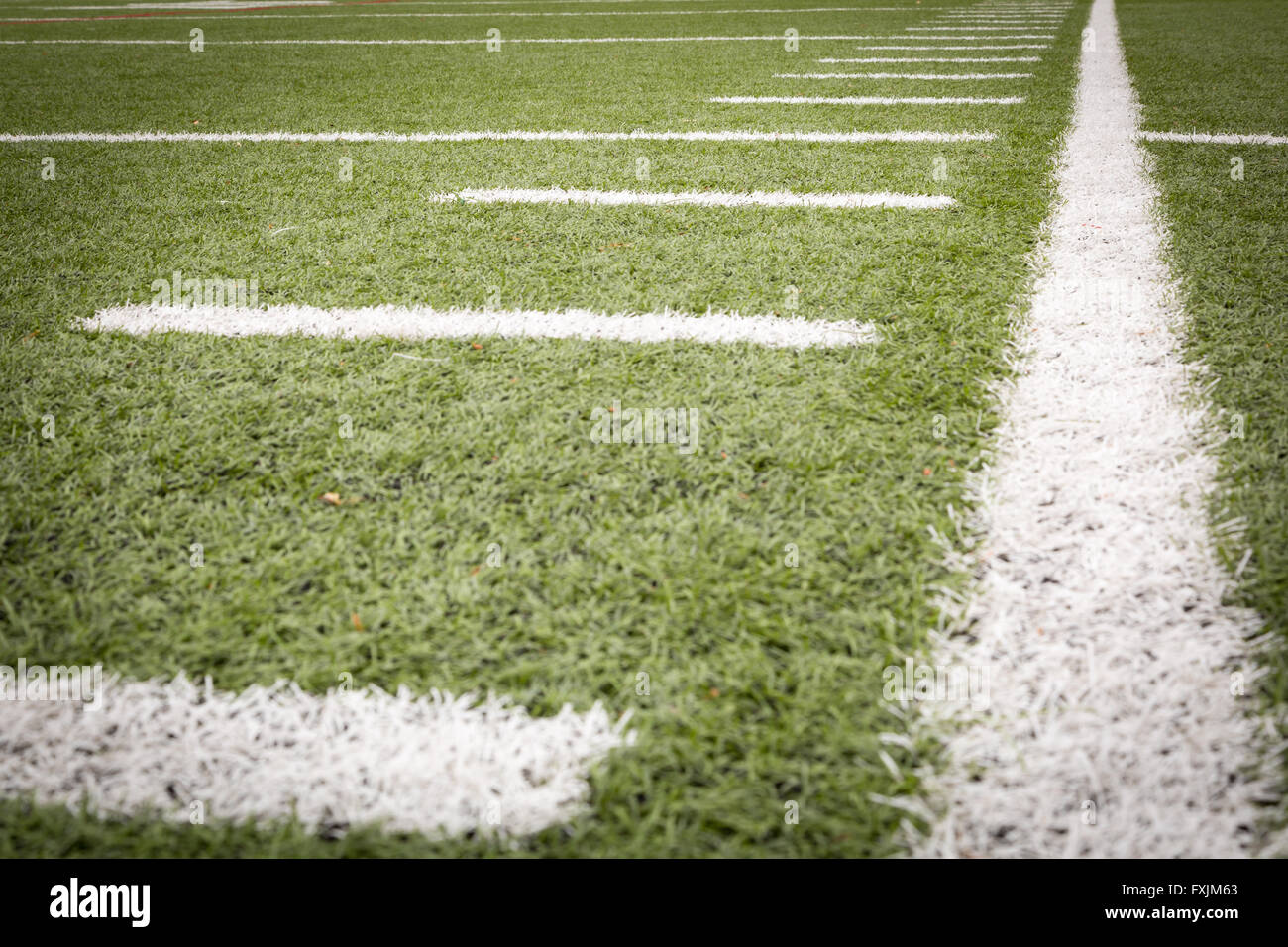 Football field markings Stock Photo - Alamy