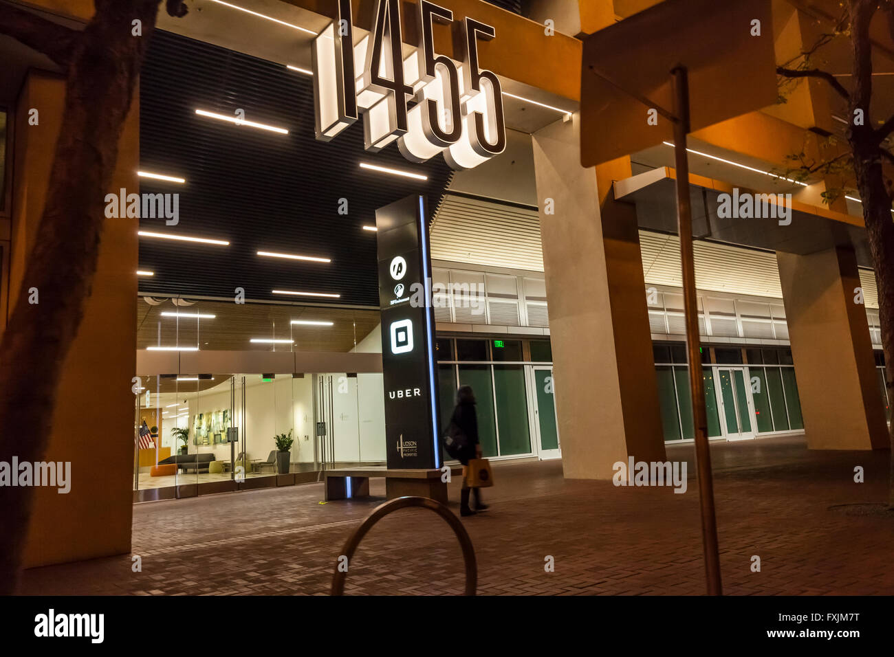 Block and Uber Headquarters at 1455 Market Street in San Francisco ...