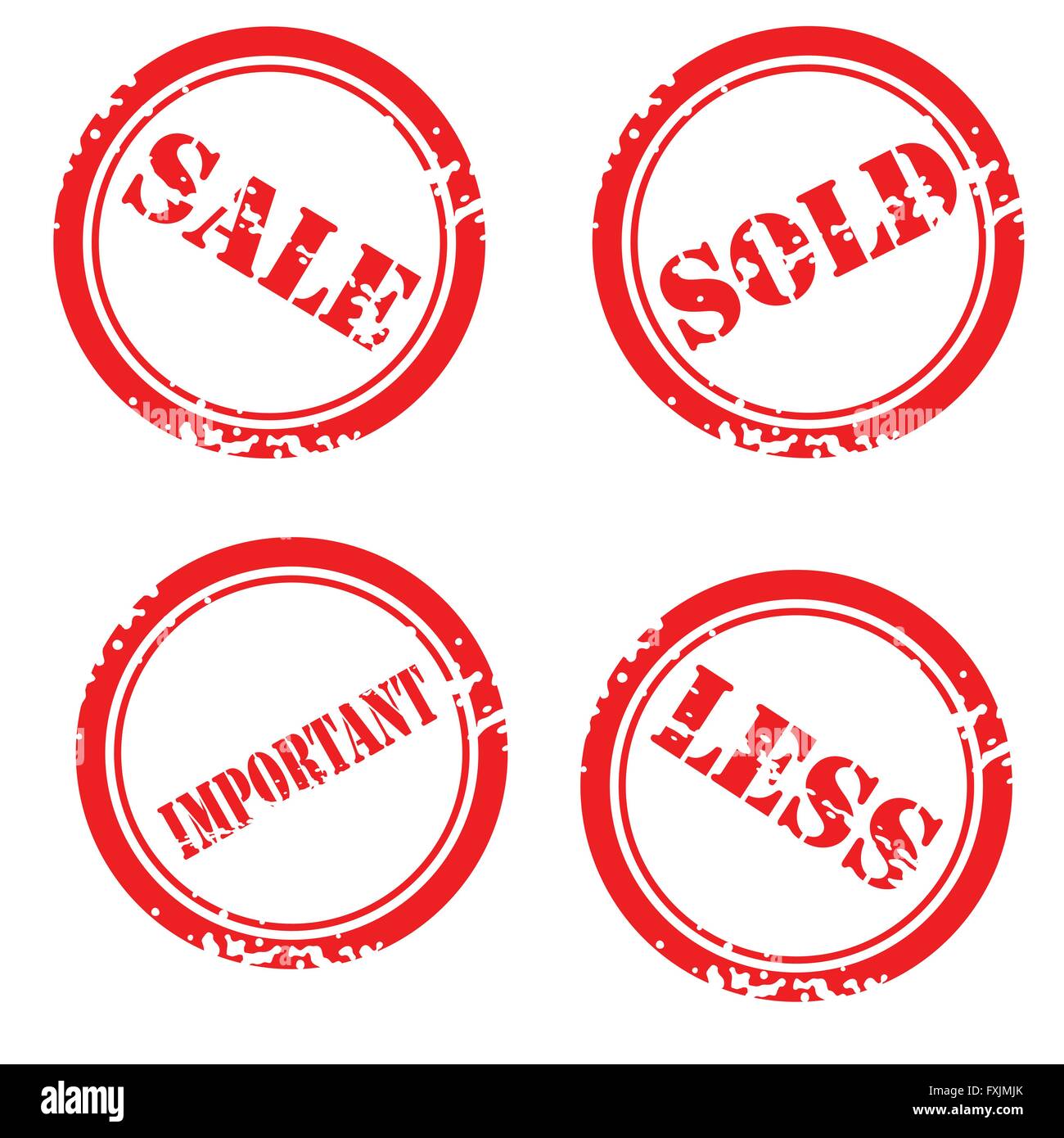 Stamp less Stock Vector Images - Alamy